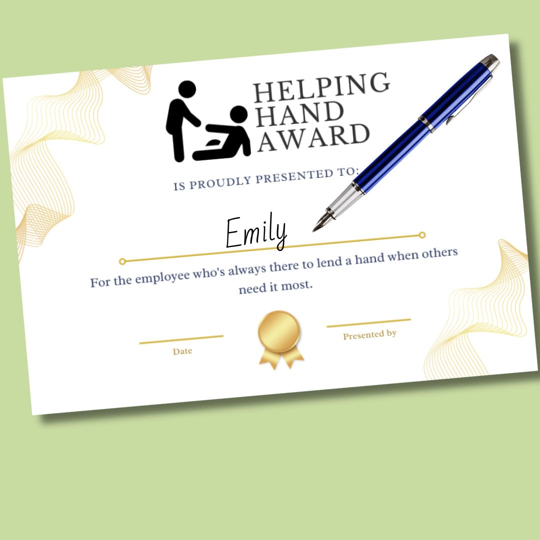 Funny Employee Appreciation Award Certificates: 75 Work Team Awards ...