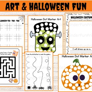 Halloween Educational Pack |halloween Bundle | Halloween Worksheets for ...