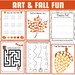 Fall Educational Pack |fall Bundle| Fall Worksheets for Kids | Fall ...