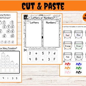 Halloween Educational Pack |halloween Bundle | Halloween Worksheets for ...