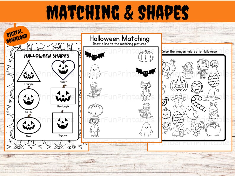 Halloween Educational Pack |halloween Bundle | Halloween Worksheets for ...