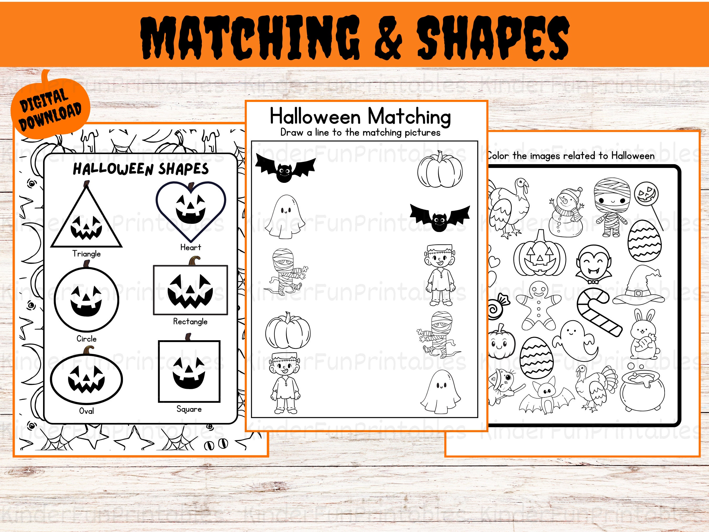 Halloween Educational Pack |halloween Bundle | Halloween Worksheets for ...