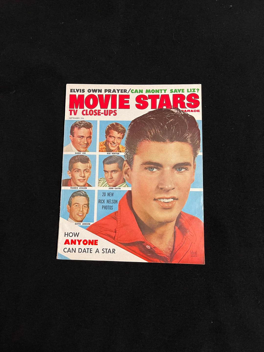 Vintage 1958 TV and Movie Magazine - Etsy