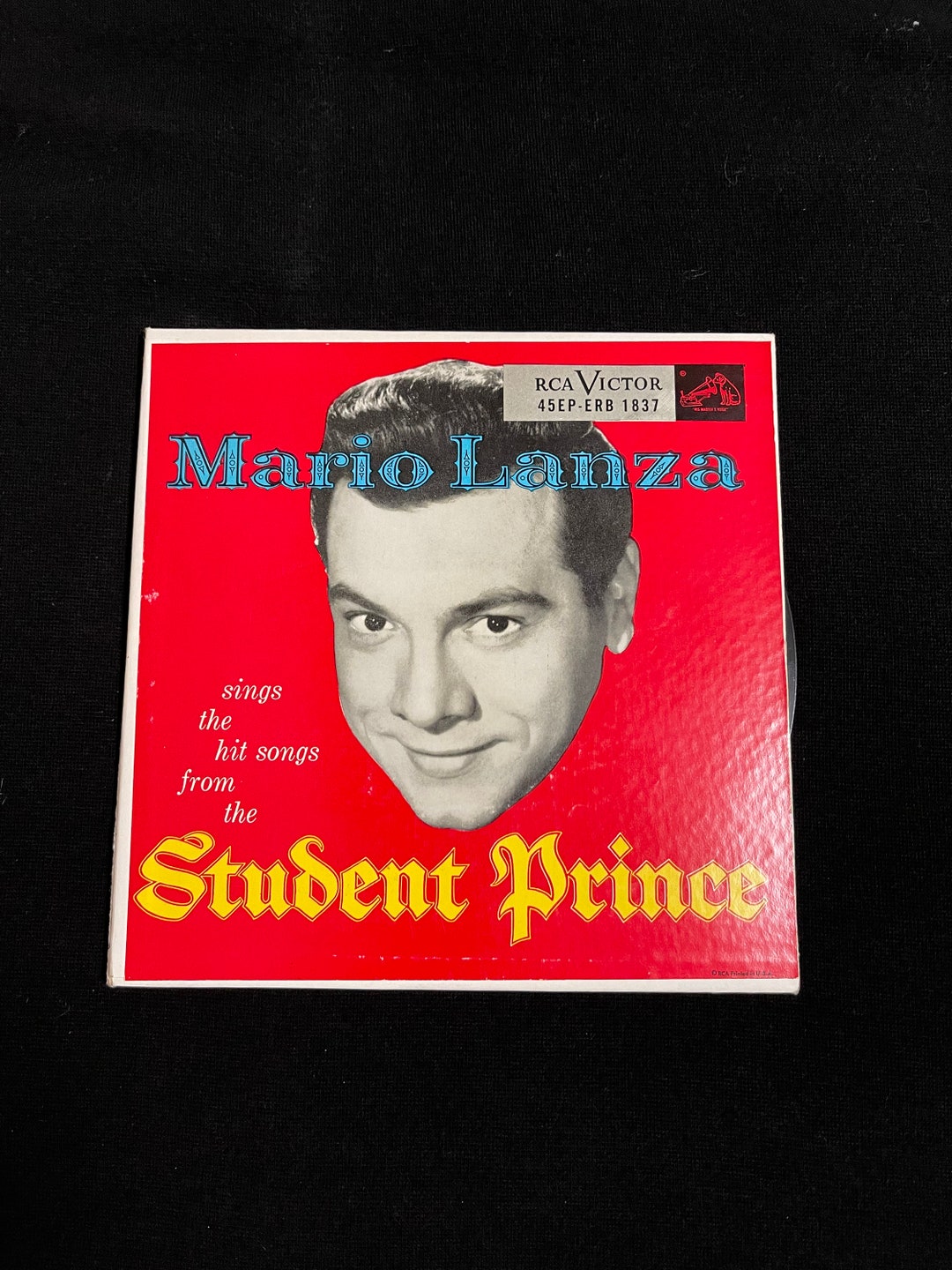 Vintage Vinyl Mario Lanza 2- 45 Rpm Pack - Etsy