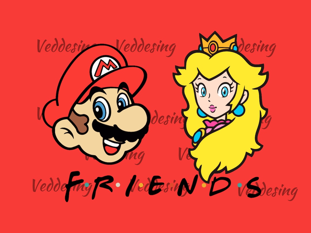 Princess Peach Png, Mario Princess Png, Princess Peach, Super Mario - Etsy