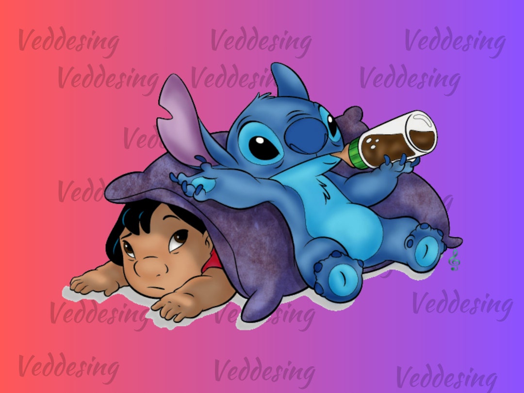 Stitch PNG | Digital Cutting File | Anime Characters | Instant Download ...