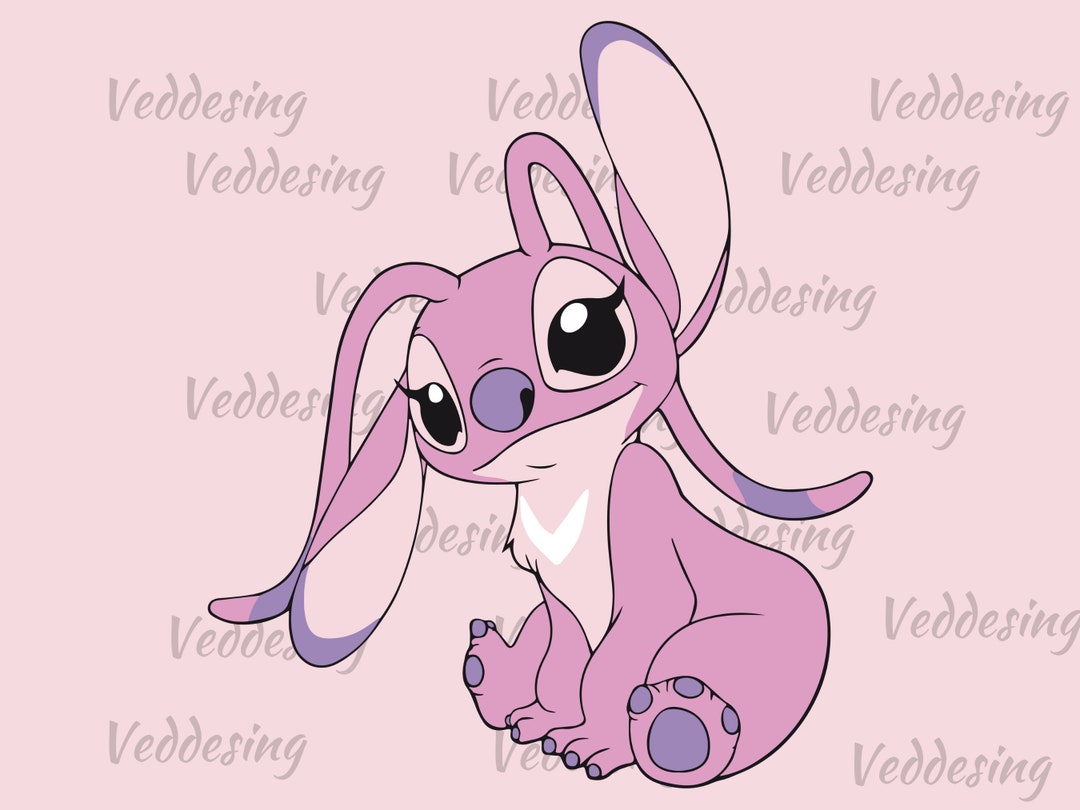 Stitch PNG File Digital Cutting File Anime Characters - Etsy