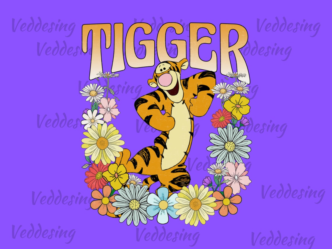 Tigger Png , Winnie Cut File, Winnie Files for Cricut or Silhouette ...