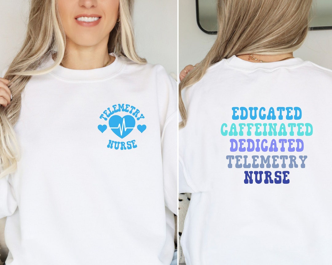 Telemetry Nurse Sweater for Tele Nurse Graduation Gift for New Grad Rn ...