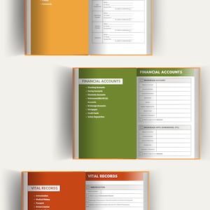 Important Family Document Organizer | Busy Mom Binder | Ultimate Life ...