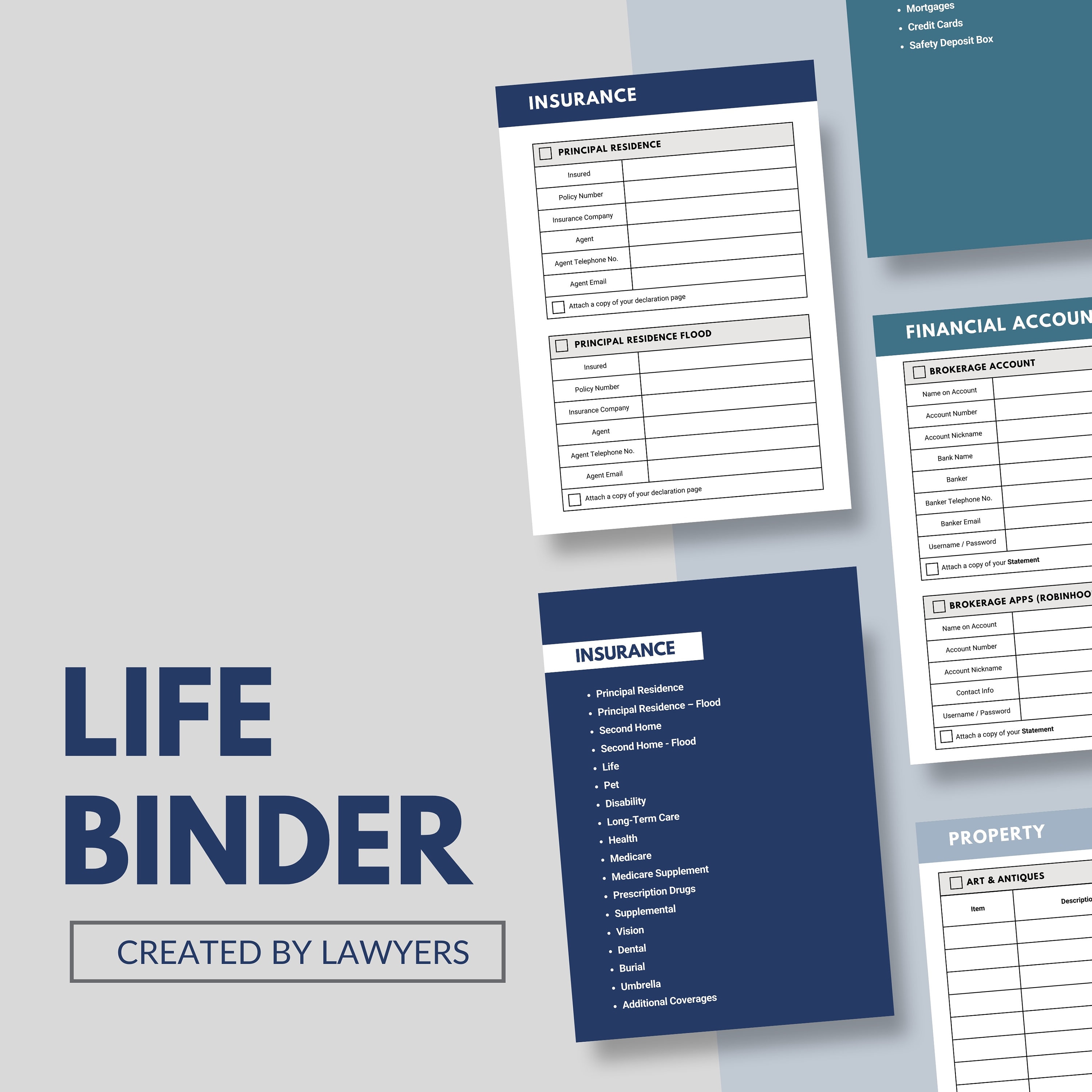 The Ultimate Life Binder | in Case of Emergency Binder | Family ...