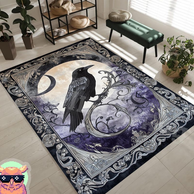 Gothic Rug - Etsy