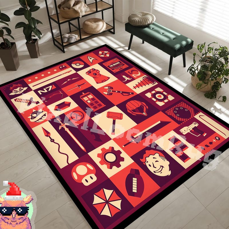 Computer Game Rugs - Etsy