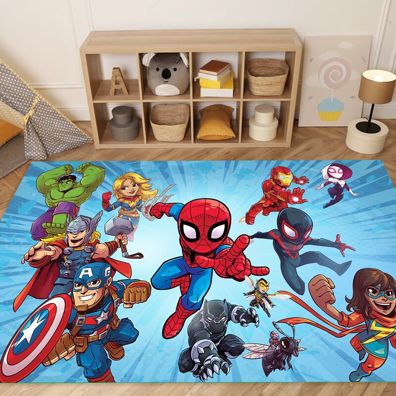 Avengers Rug - Etsy