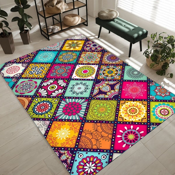 Mandala Rug - Etsy Australia