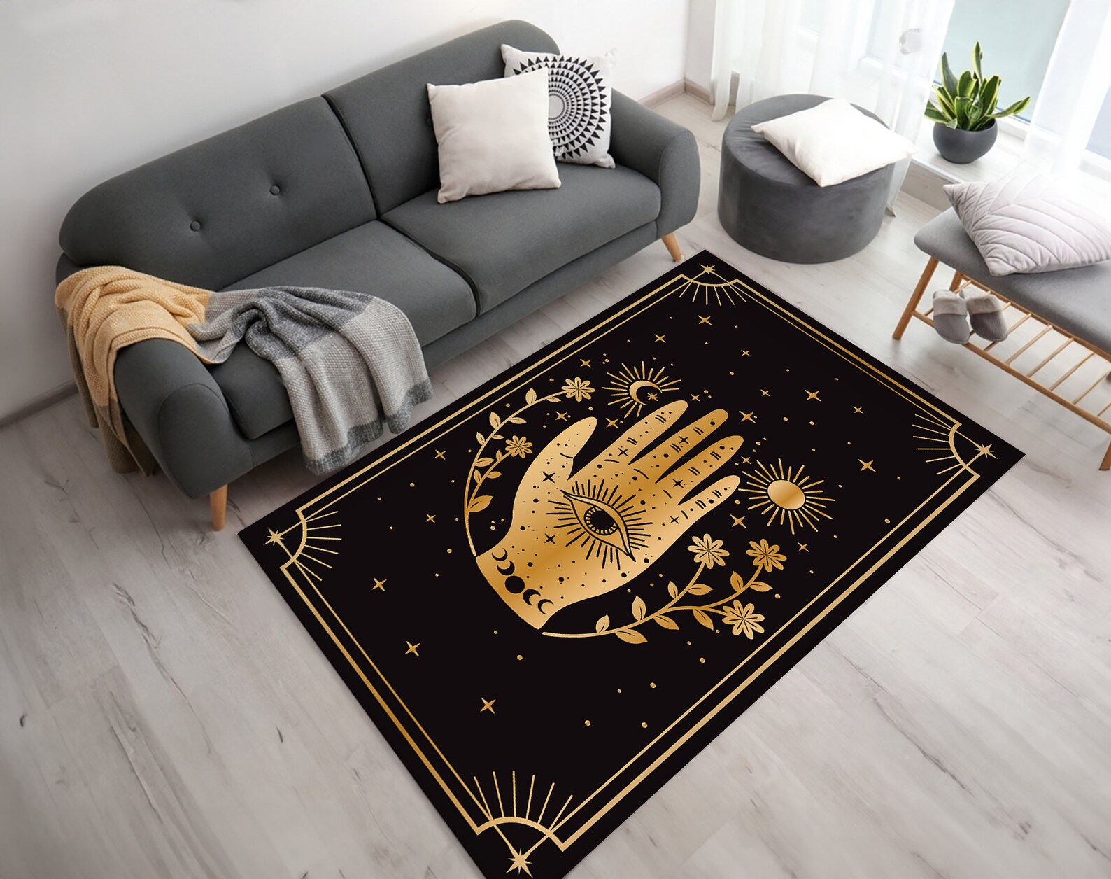 Tarot Cart Design,tarot Card Rug, Decorative Rug, Popular Rug, Home ...