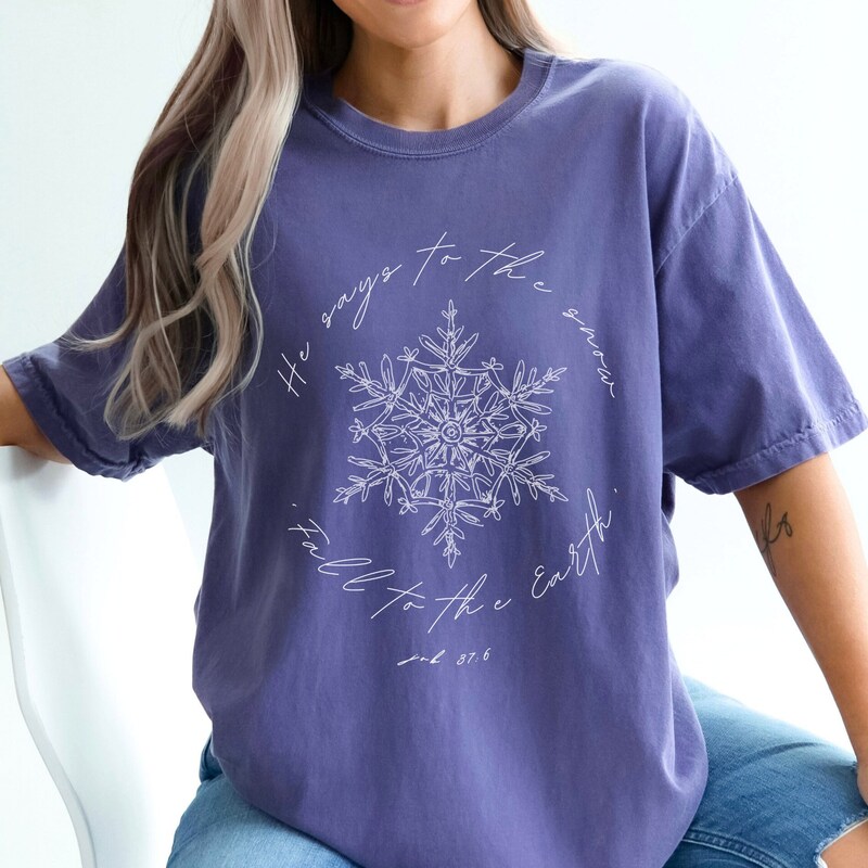 One Snowflake Shirt - Etsy