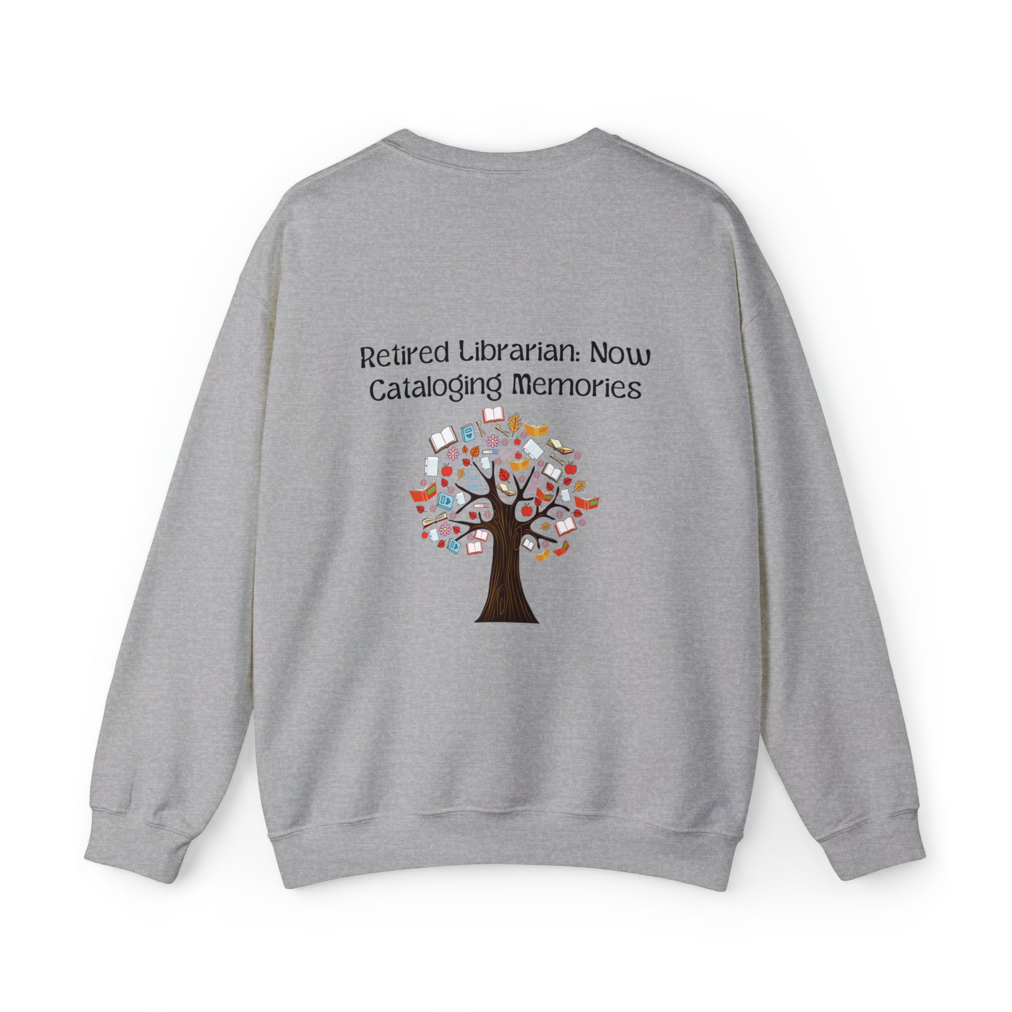 Retired Librarian Oversized Sweater Trendy Retirement - Etsy