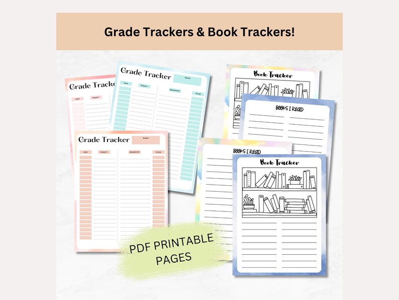 Homeschool Planner Printable BUNDLE 2024, Digital Download for ...