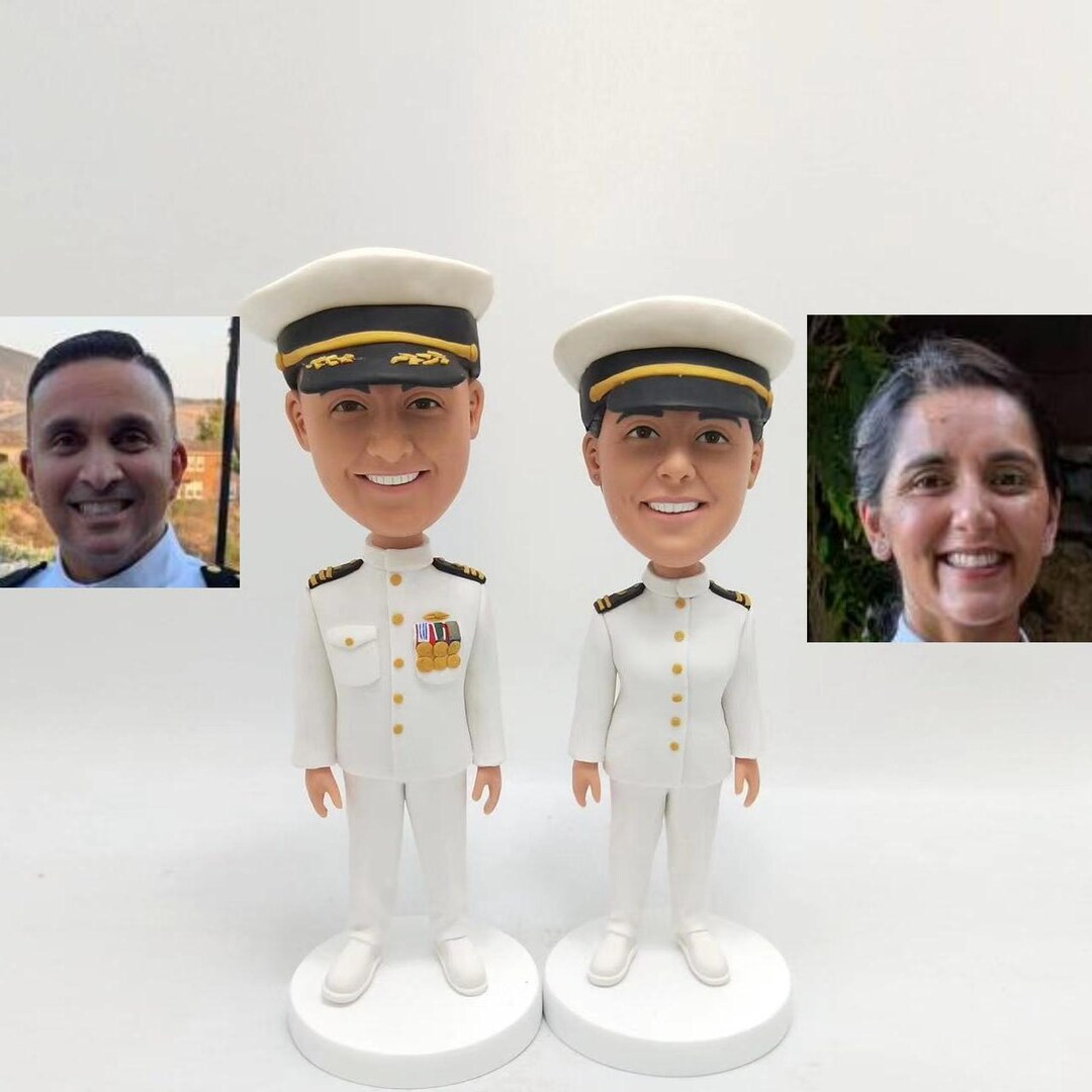 Custom Captain/naval Office Bobbleheads,personalized Bobbleheads as ...
