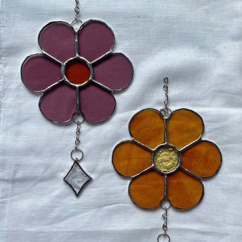 Stained Glass Window Hanging - Etsy
