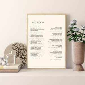 Spiritual Poem Digital Print, Inspirational Wall Art, Mindfulness and ...