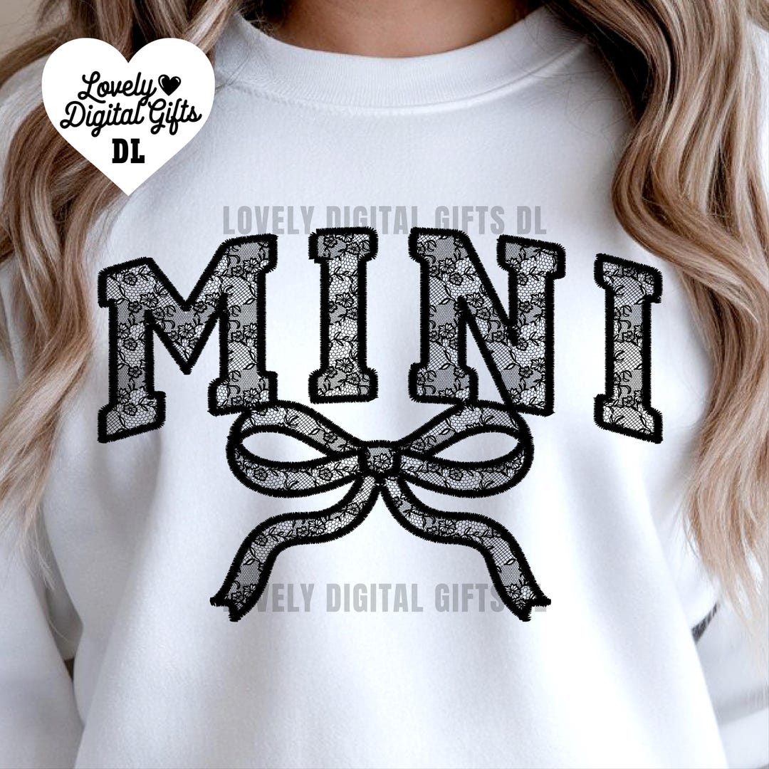 Mini Lace Png, Lace Mini Coquette Bow Png, Mini Png, Floral Mini Png ...