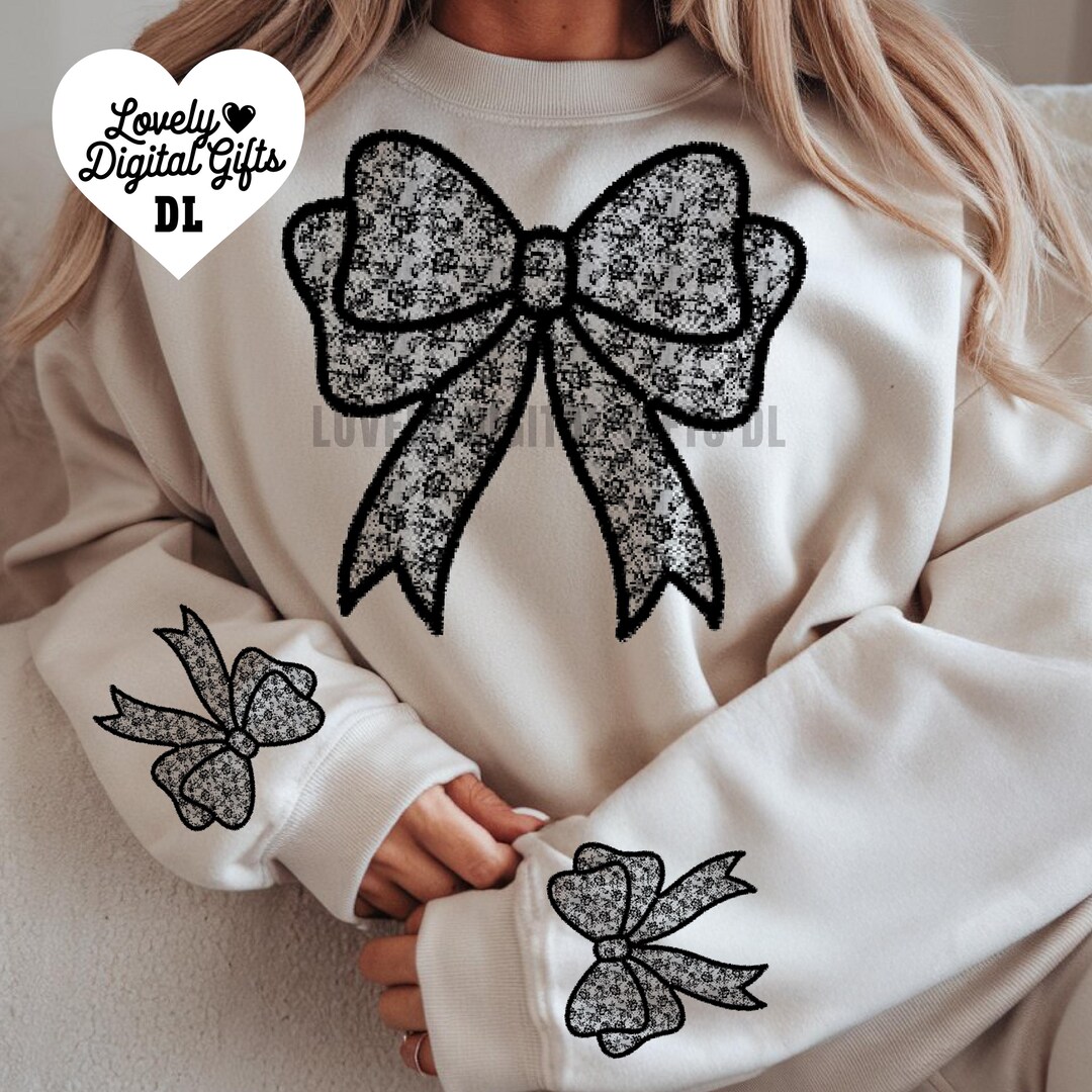 Lace Bow Png, Lace Coquette Bow Png, Trendy Coquette Aesthetic, Lace ...