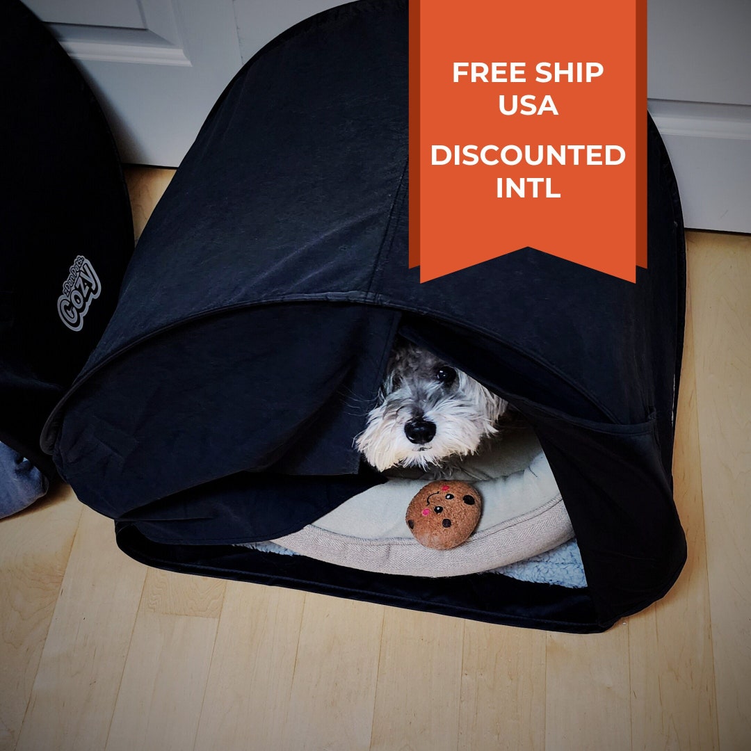 Pet Bed Den, Anti-anxiety Dog Bed, Cat Bed, Dog Cave, Cat Cave, Dog Bed ...