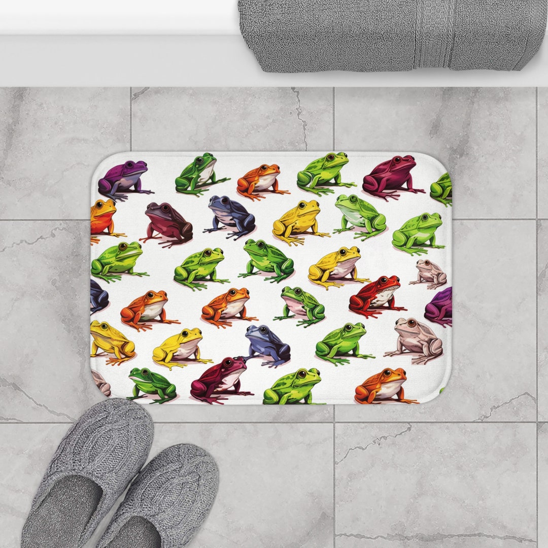 Frog Bath Mat - Etsy