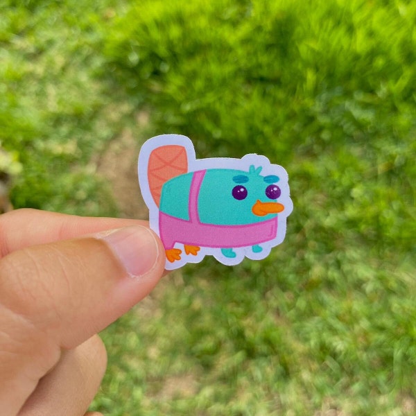 Perry the Platypus Stickers - Etsy