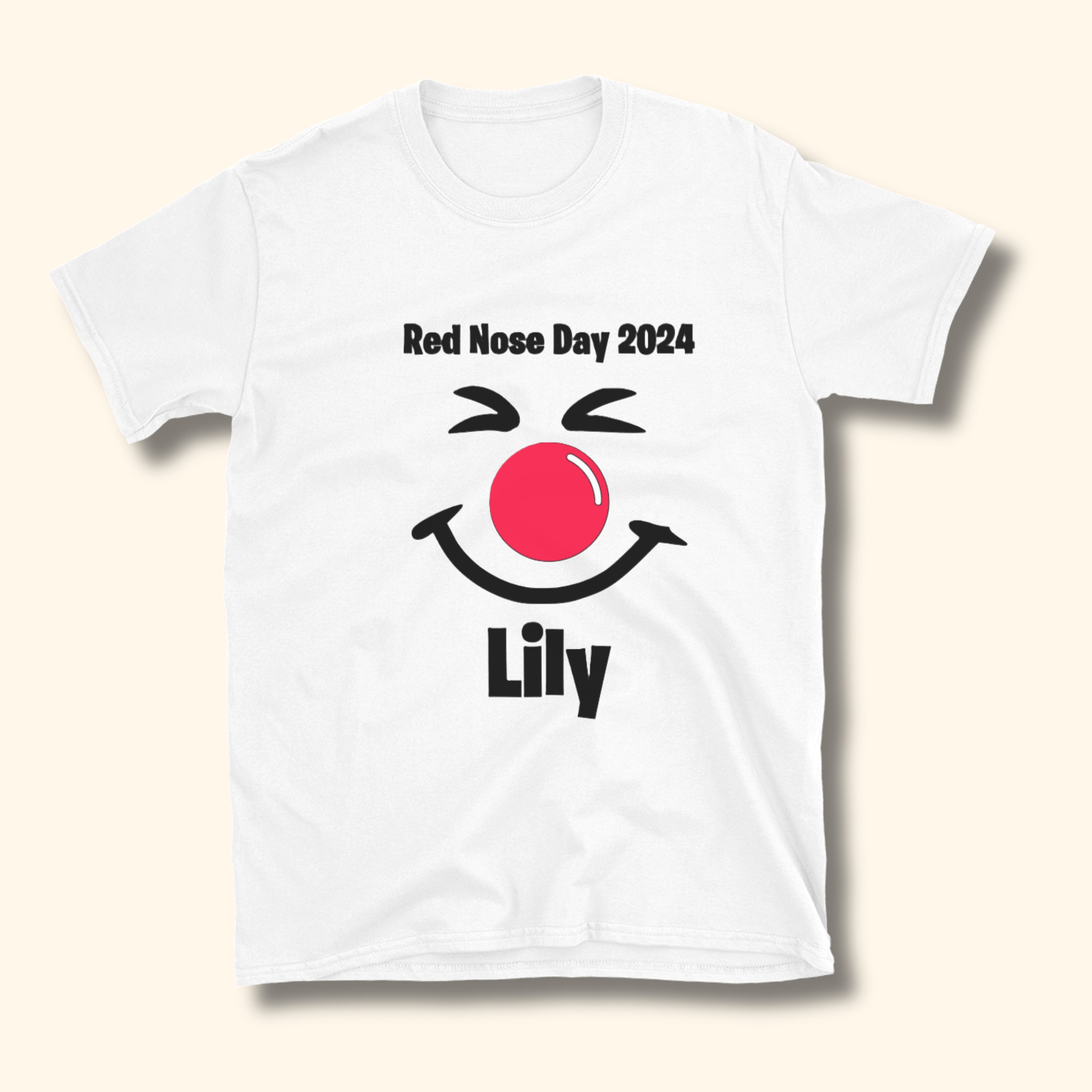 Comic Relief Kids Red Nose Day Funny T-shirt - Etsy UK