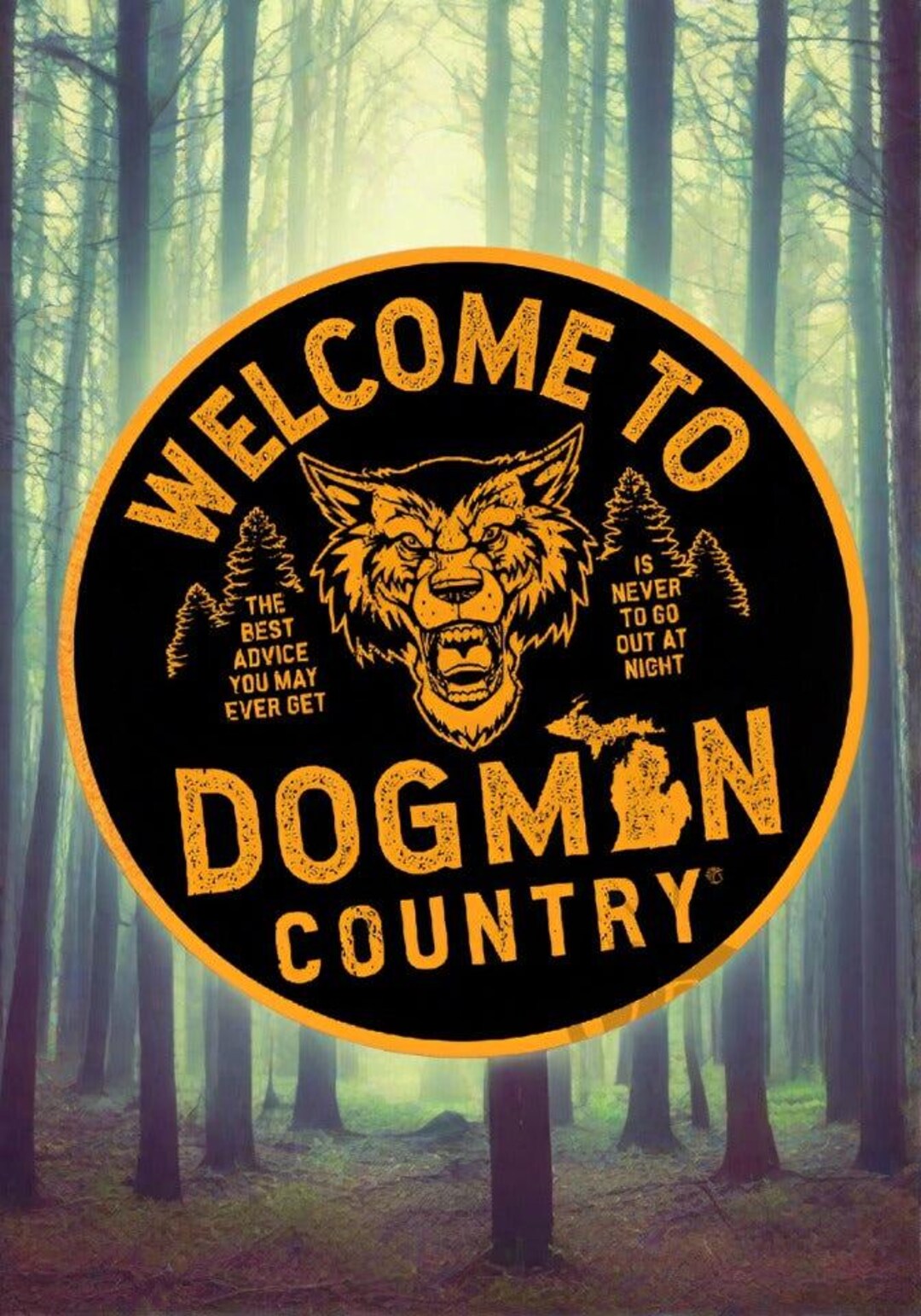 The Legend of the Dogman Sticker Tee See Tee Exclusive - Etsy