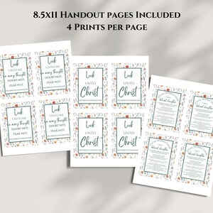 LDS Youth Theme 2025 Look Unto Christ D&C 6:36, Young Women Theme, LDS ...