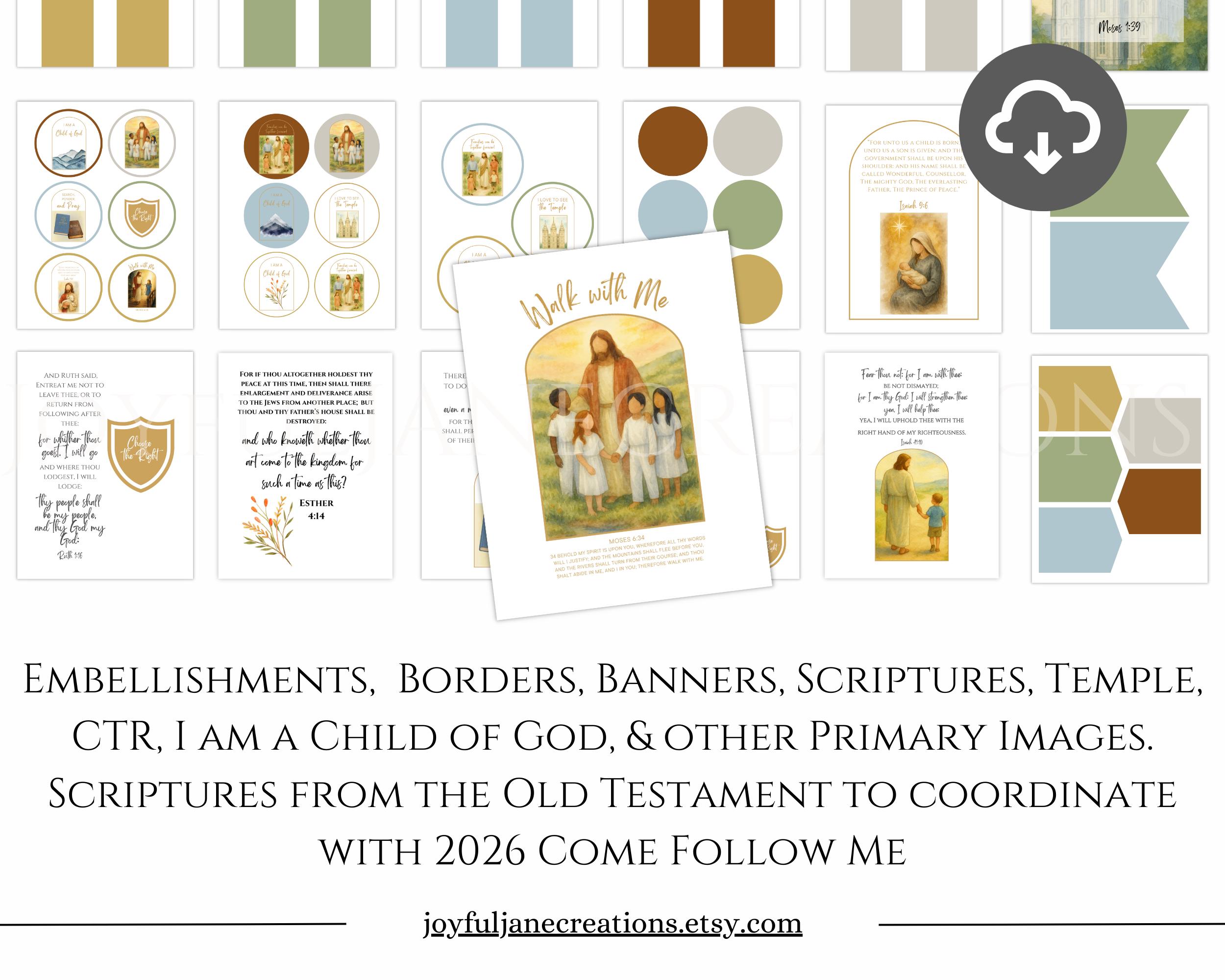 LDS Primary Bulletin Board Kit, Primary President Helps, 2026 Primary ...