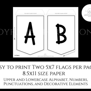 DIY Printable Banner, Banner Party Decor Birthday Party, Shower ...