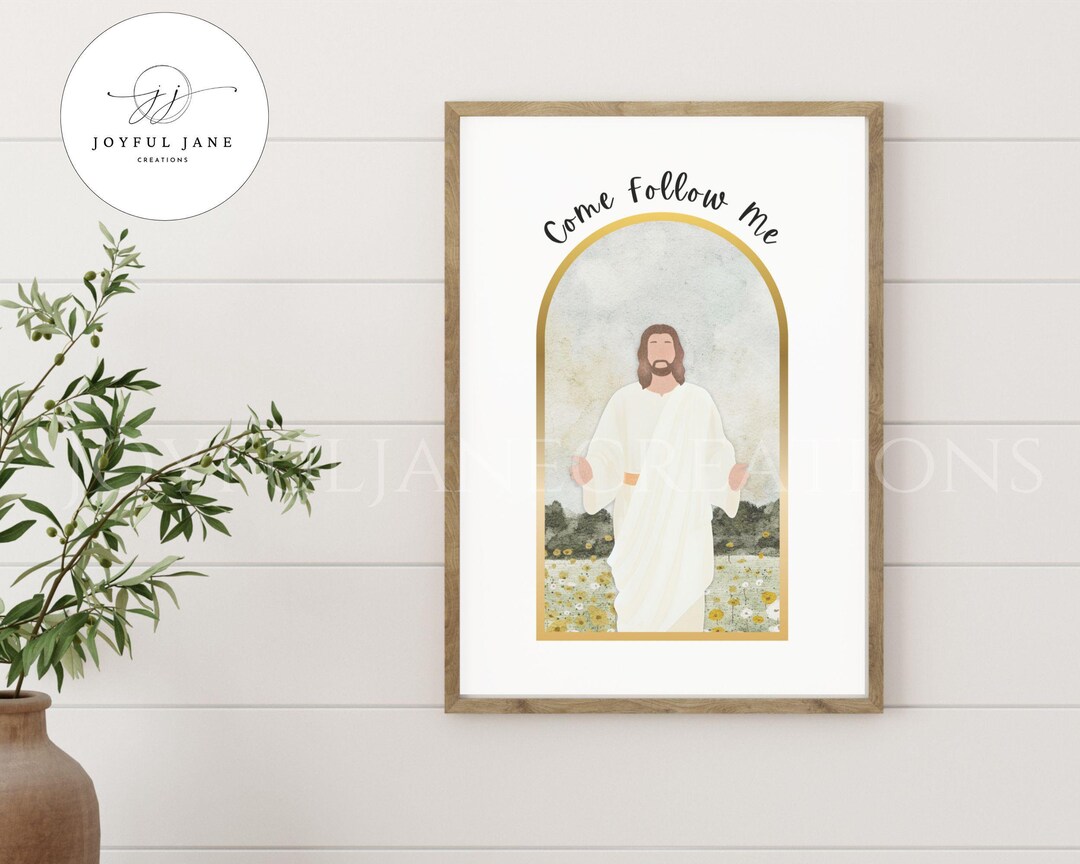 LDS Primary Come Follow Me Digital Download Artwork Jesus Christ for ...