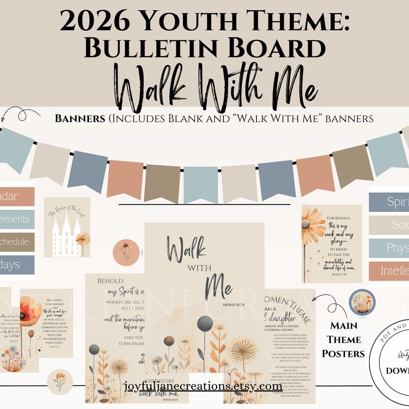 Yw Themed Bulletin Board - Etsy