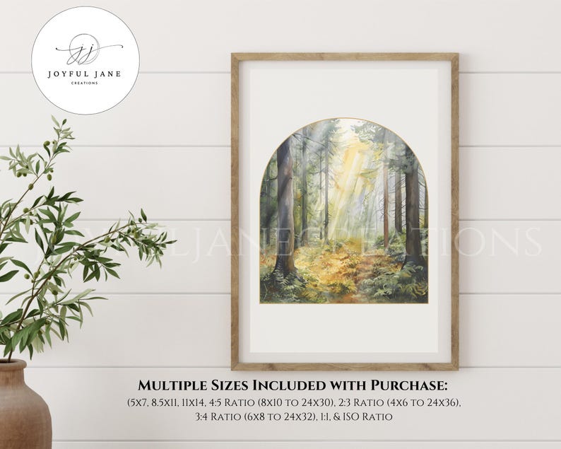 Sacred Grove First Vision Digital Artwork, "this is My Beloved Son ...