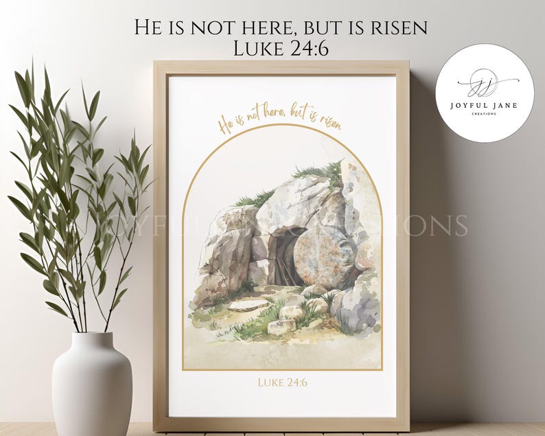 Christian Easter Holy Week Printable, Jesus Christ Victorious O Death ...