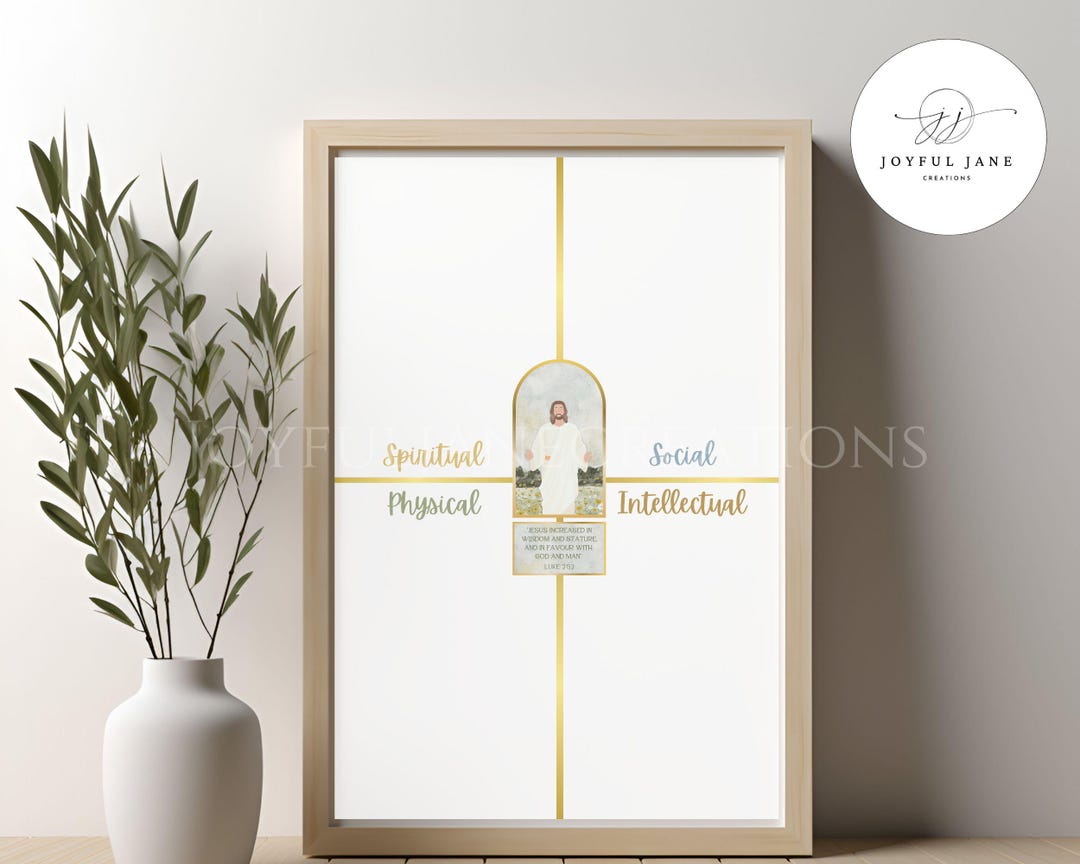 LDS Primary Children and Youth Program SIPS Goal Sheet Printable, Luke ...