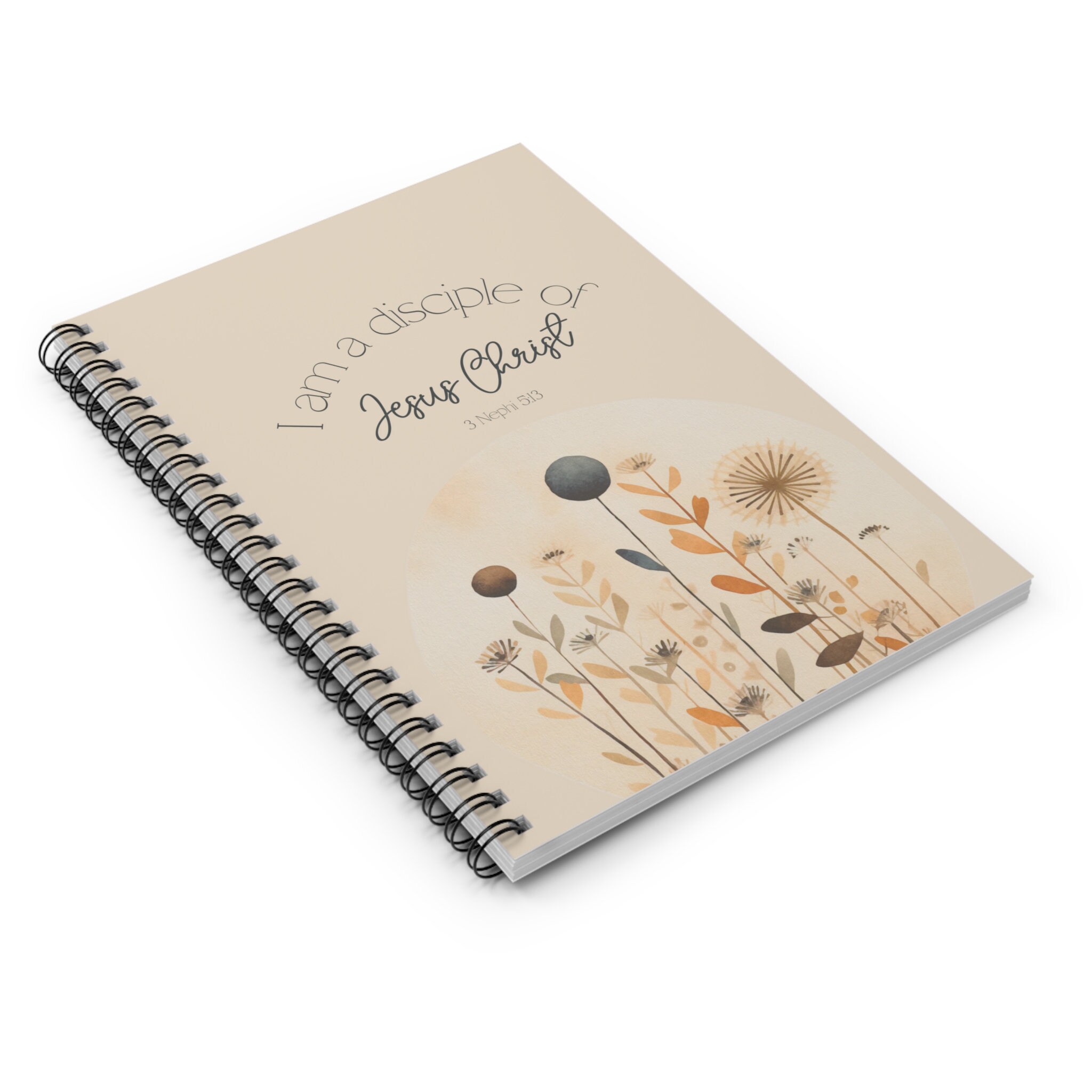 Notebook Lined, LDS Youth Theme 2024, I Am a Disciple of Jesus Christ ...