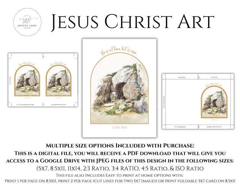 Christian Easter Holy Week Printable, Jesus Christ Victorious O Death ...