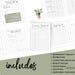 LDS Relief Society Presidency Planner Binder, Editable RS Newsletter ...