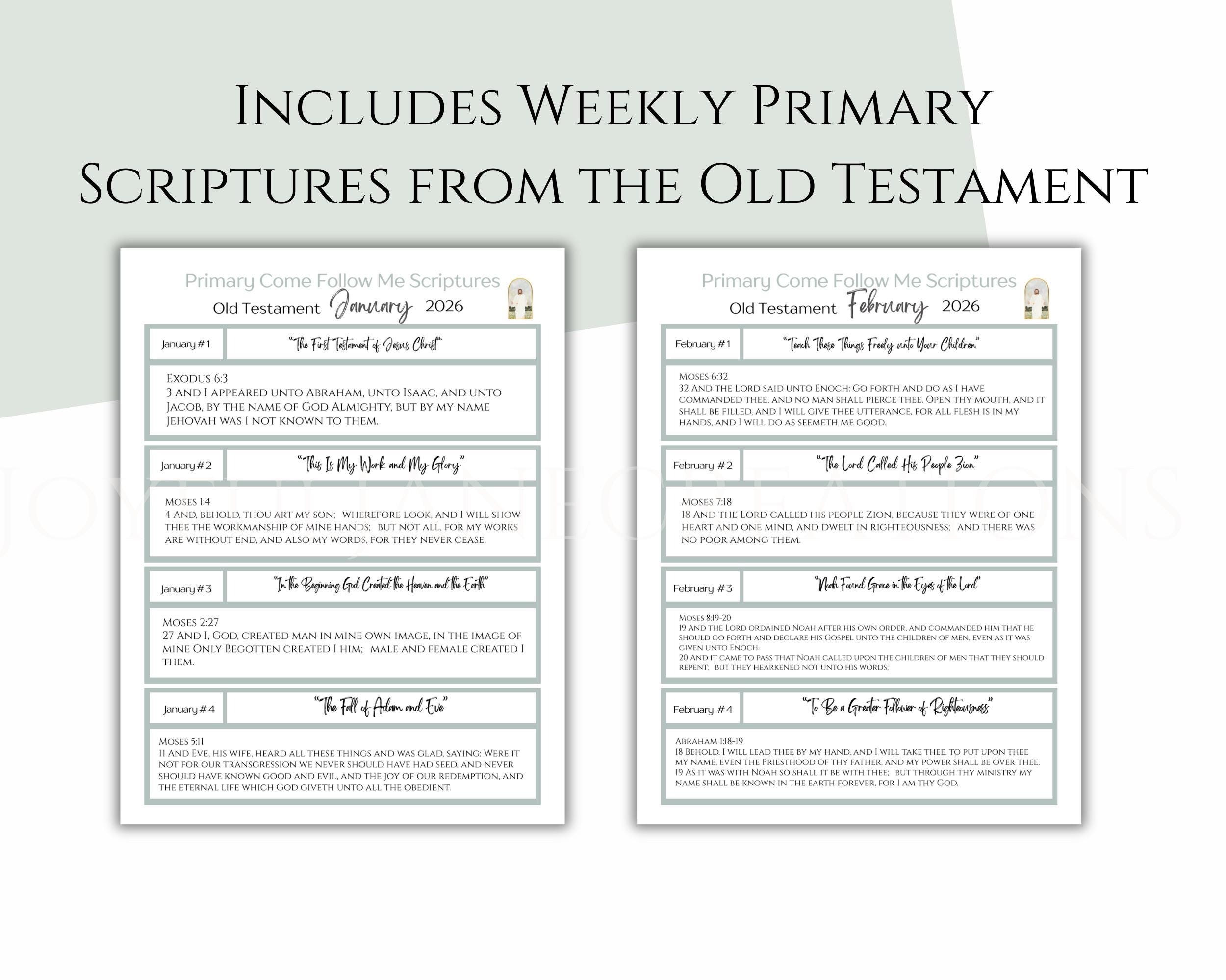 LDS Primary Talks & Scriptures, Primary President Helps, 2026 Come ...