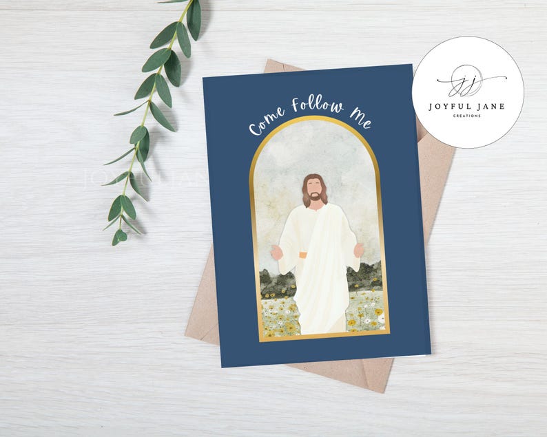 LDS Primary Come Follow Me Digital Download Artwork Jesus Christ for ...