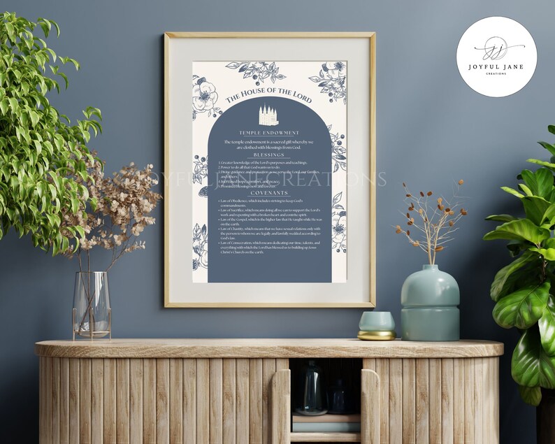 Temple Covenants, the House of the Lord Blessings, LDS Missionary or ...