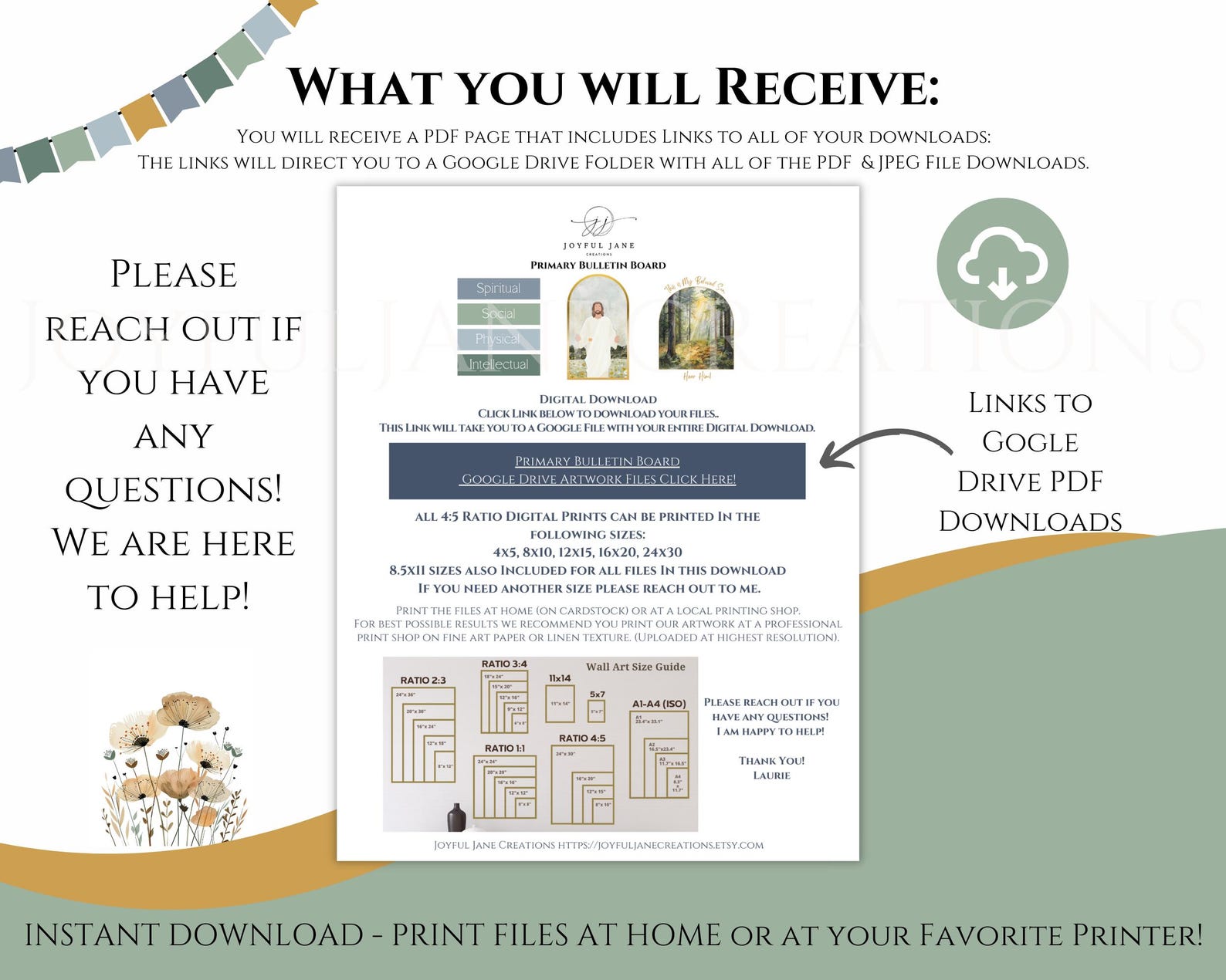LDS Primary Bulletin Board Kit, Primary President Helps, 2026 Primary ...
