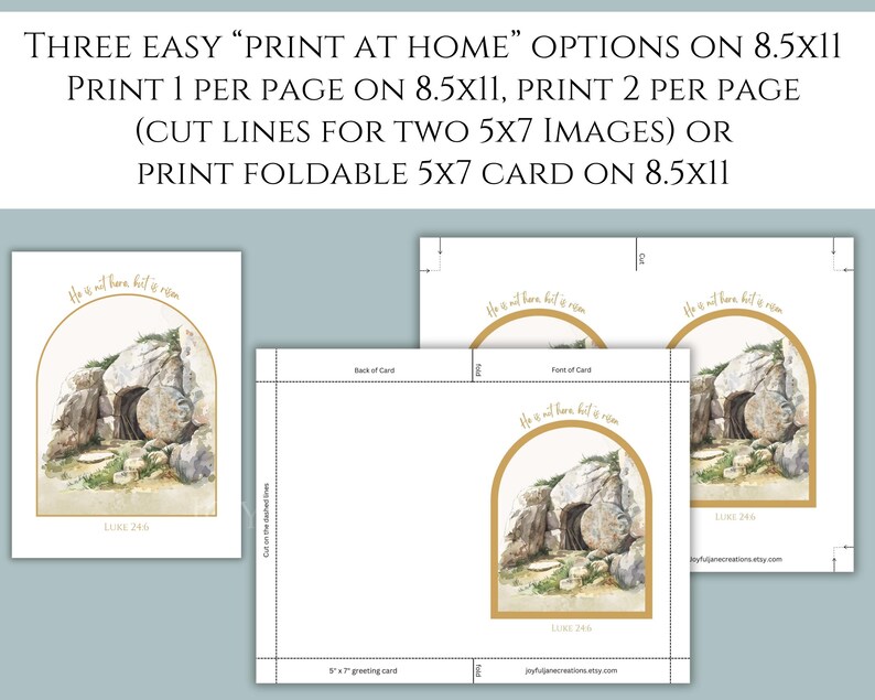 Christian Easter Holy Week Printable, Jesus Christ Victorious O Death ...