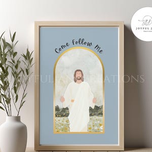 LDS Primary Come Follow Me Digital Download Artwork Jesus Christ for ...